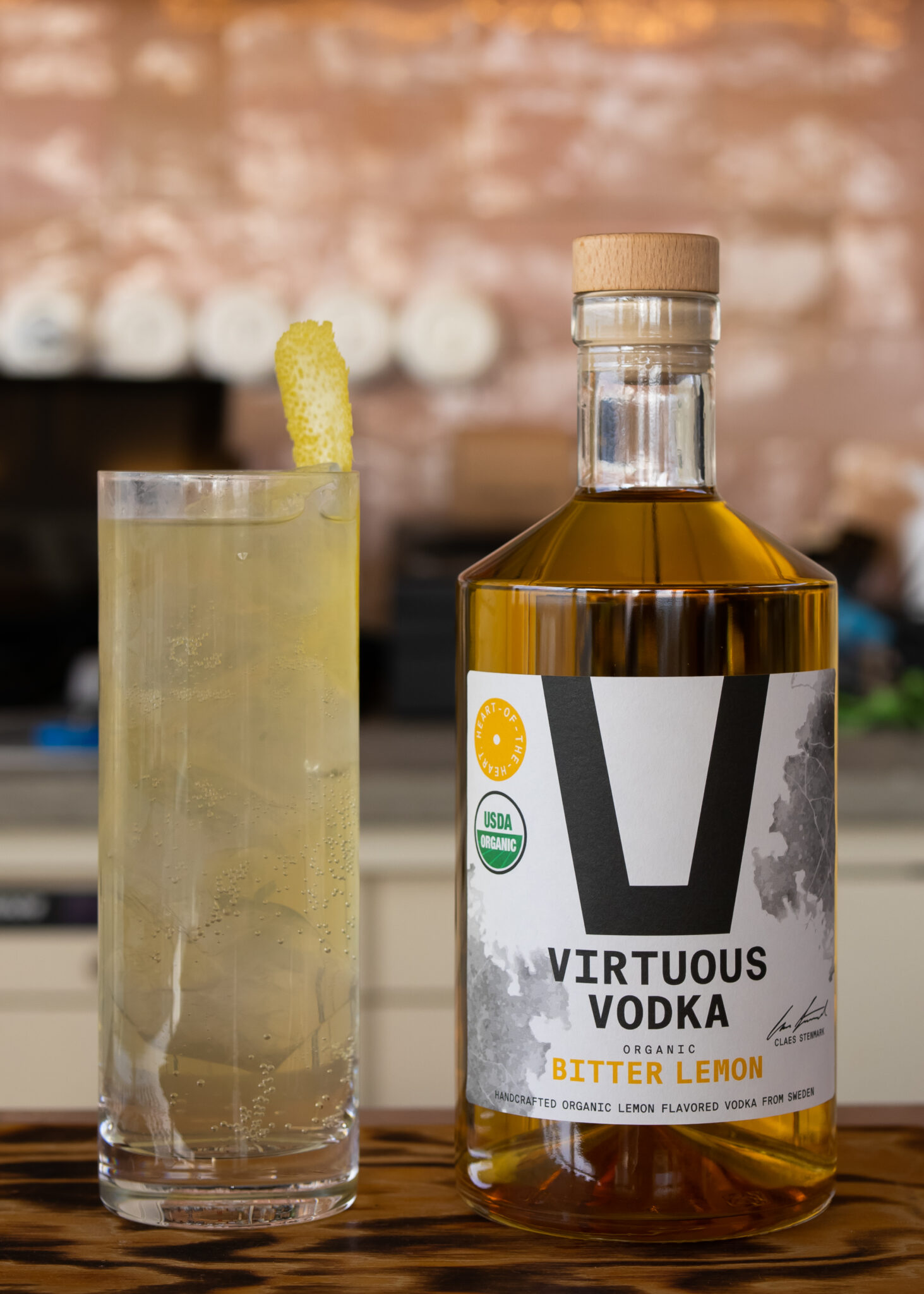 Clearly Lemon Tonic - Virtuous Vodka
