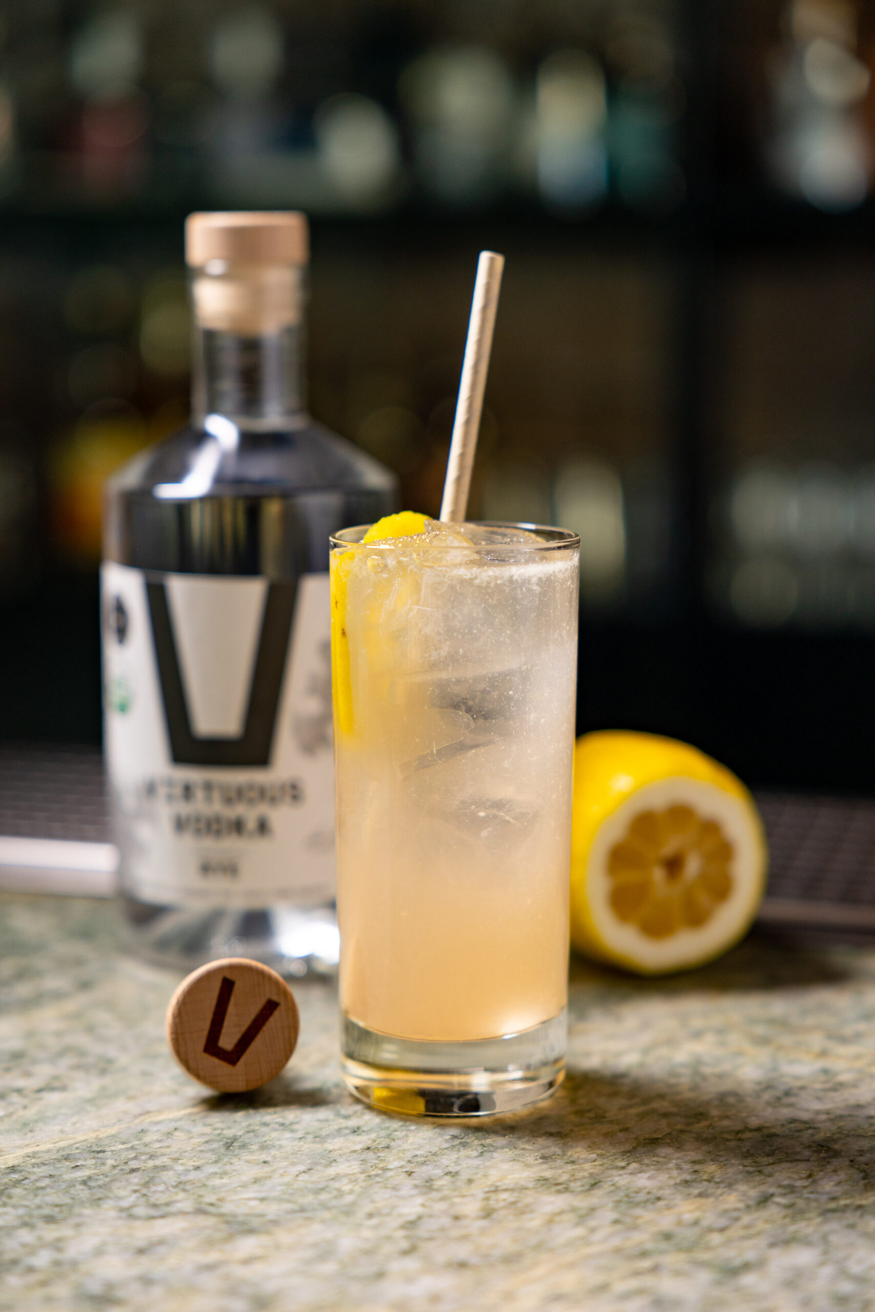 Rhubarb Sunset - Virtuous Vodka