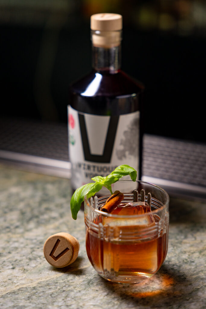 Rustique on the rocks - Virtuous Vodka